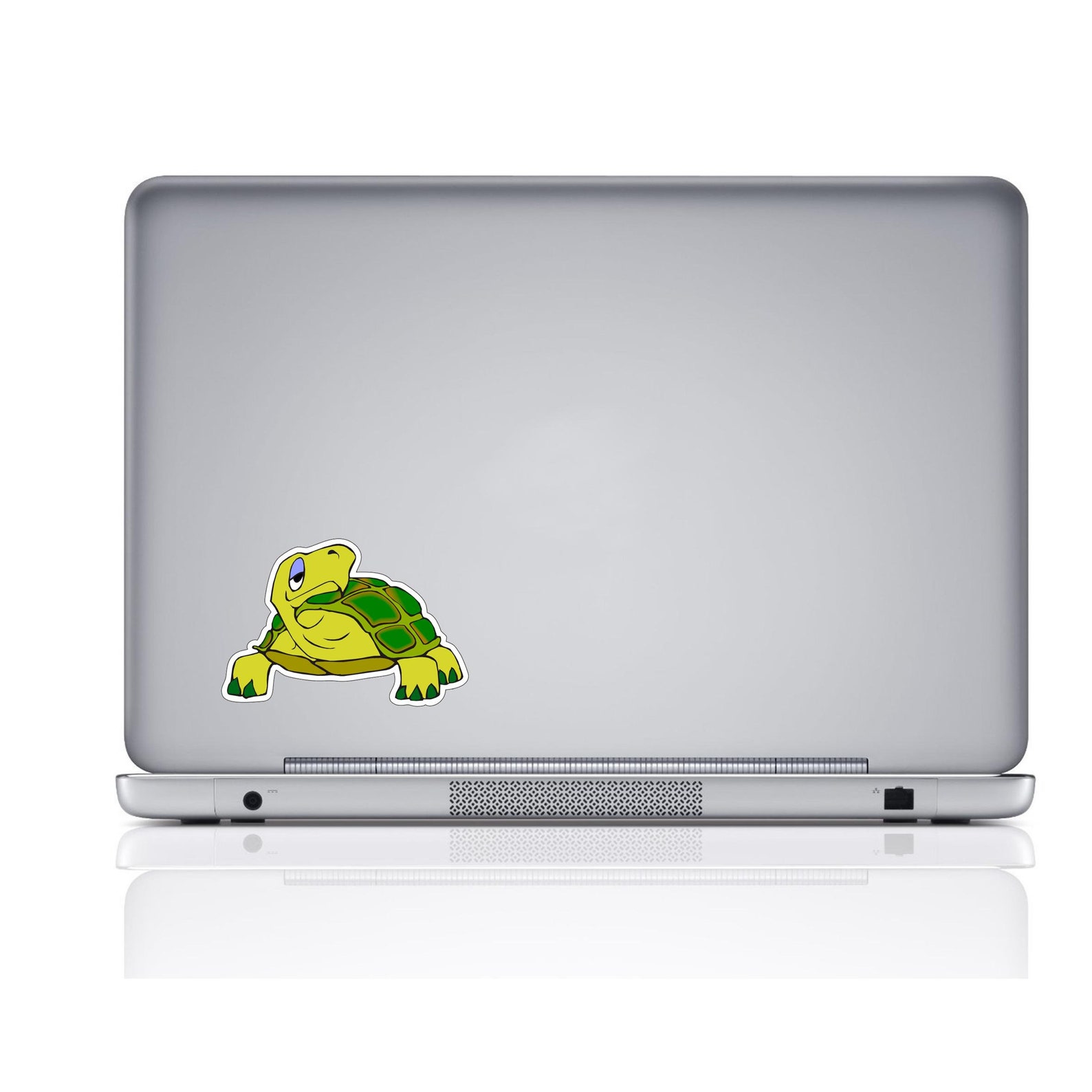 Green Turtle Vinyl Sticker Sea Turtles Laptop Stickers - Etsy
