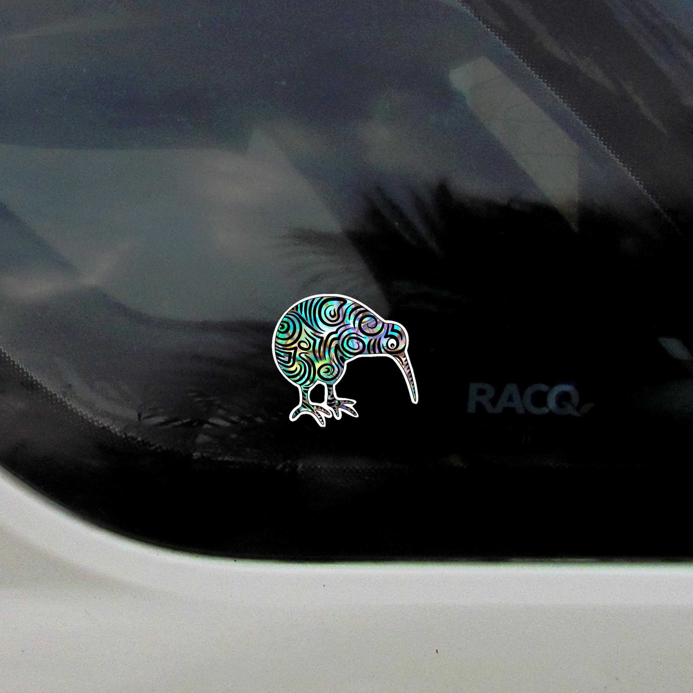 Kiwi Bird Paua New Zealand Vinyl Sticker Tribal Tattoo Style | Etsy ...