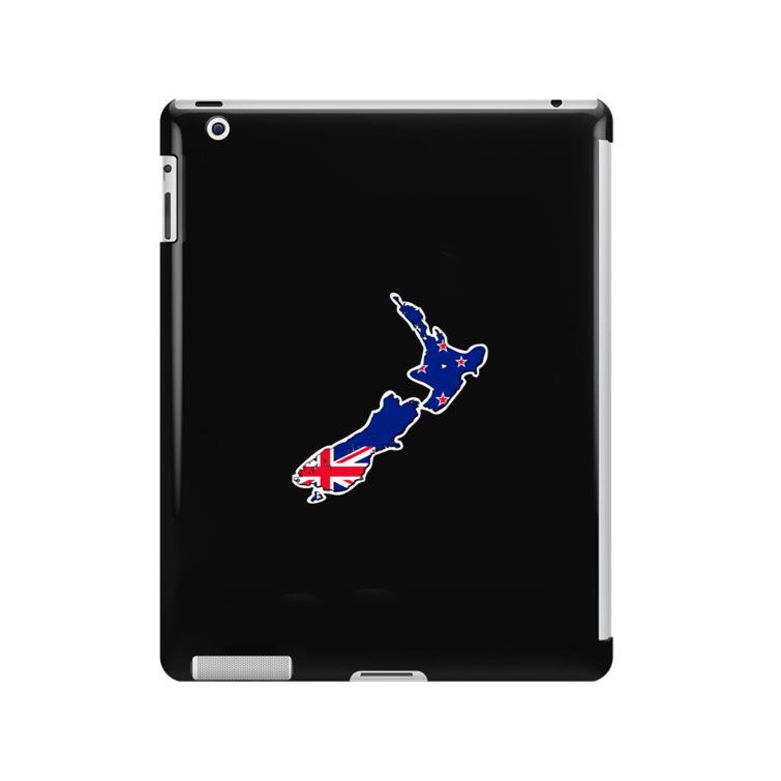 New Zealand Map Vinyl Sticker With the Flag for Kiwi New | Etsy