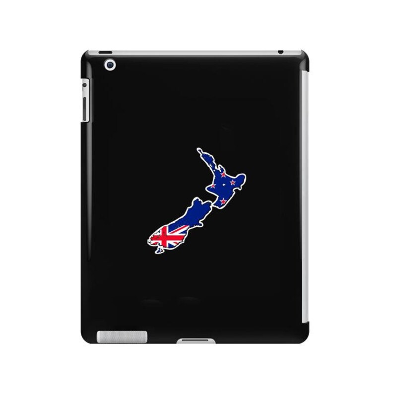New Zealand Map Vinyl Sticker With the Flag for Kiwi New | Etsy
