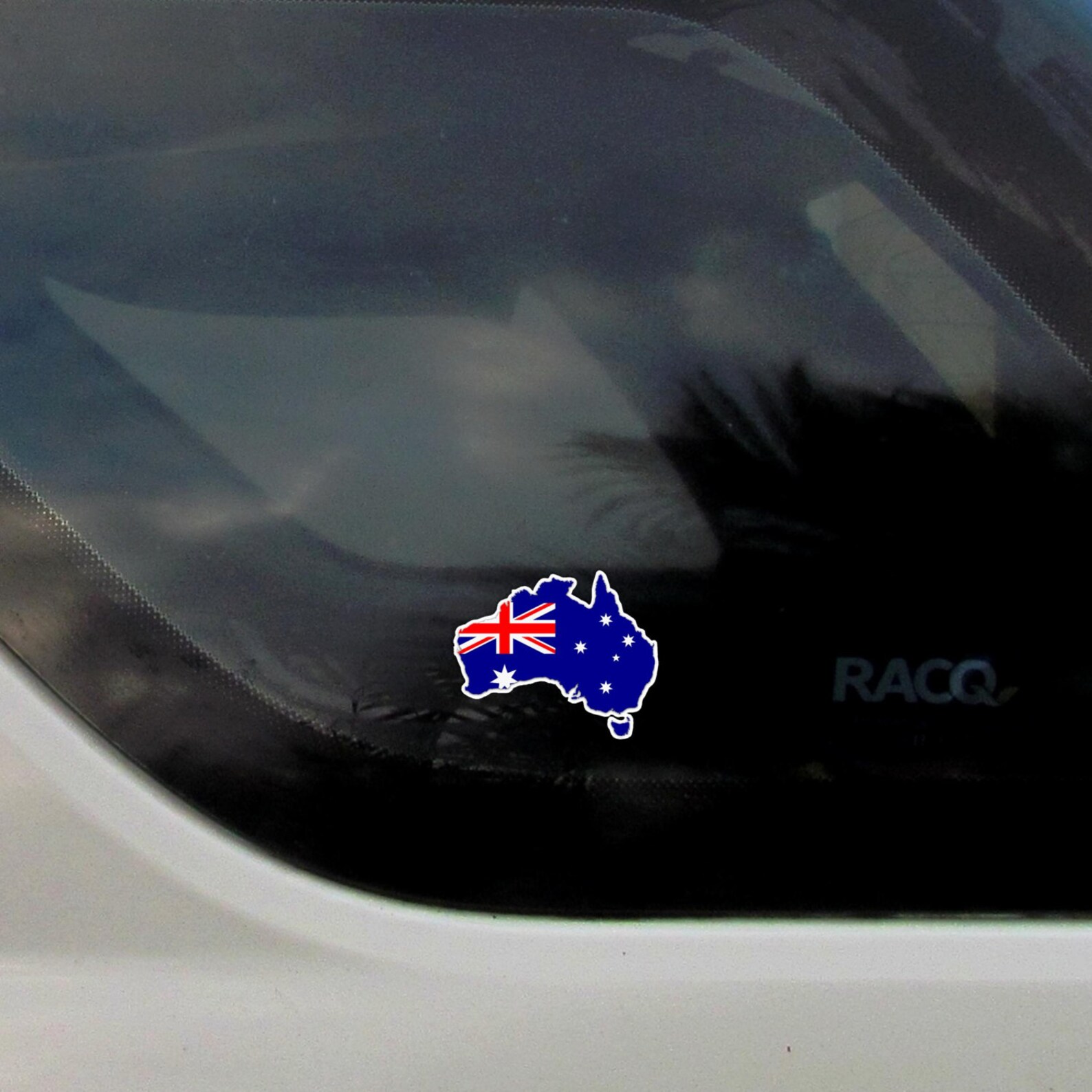 Map of Australia Sticker With Australian Flag . Weather Proof | Etsy