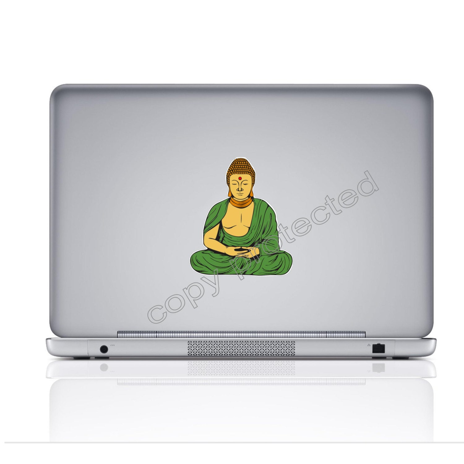 Buddha vinyl sticker. Buddhist Monk Peace Wisdom car laptop 90 | Etsy
