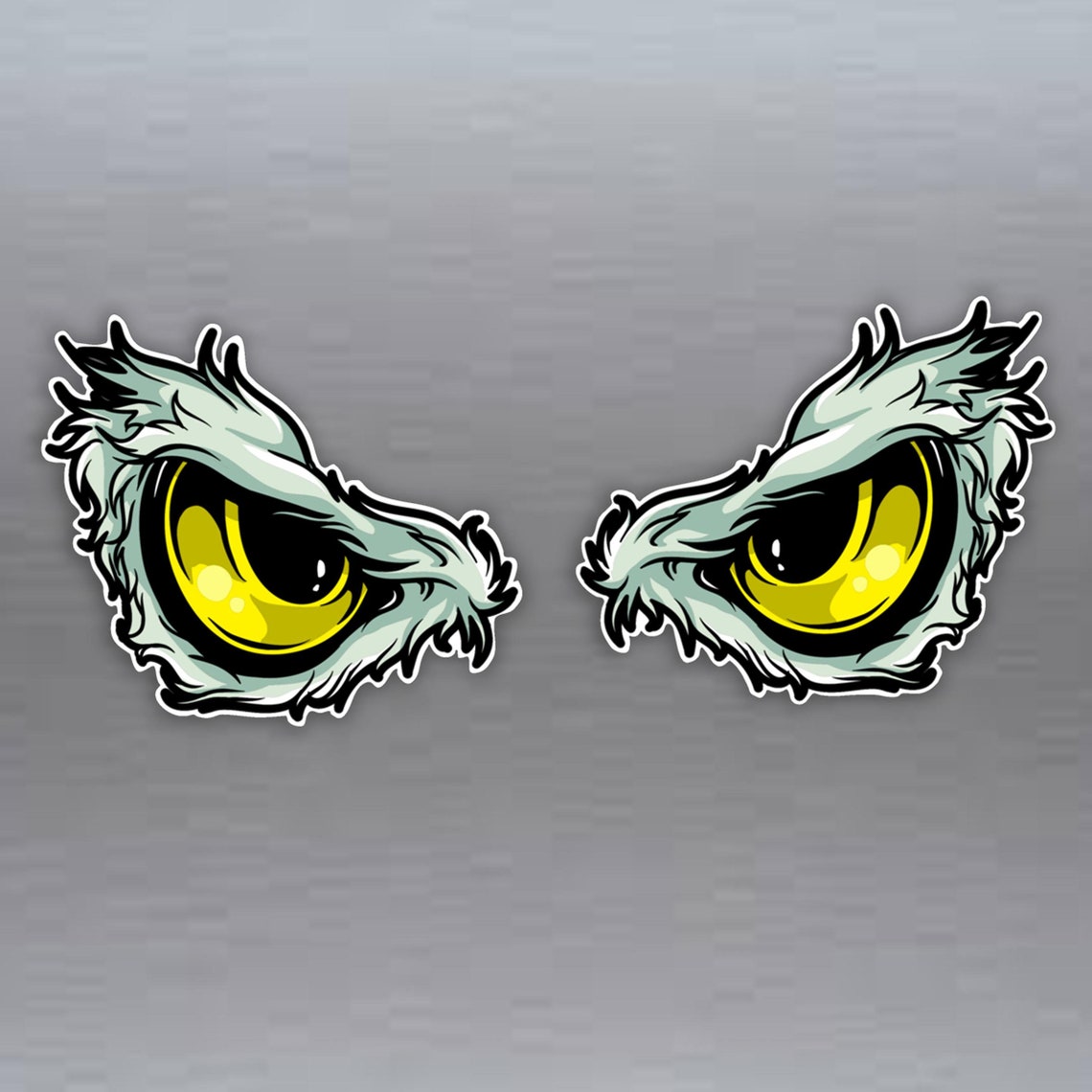 Eagle Eyes 2 Vinyl Stickers for Car Bumper or Laptop Each Eye Sticker ...