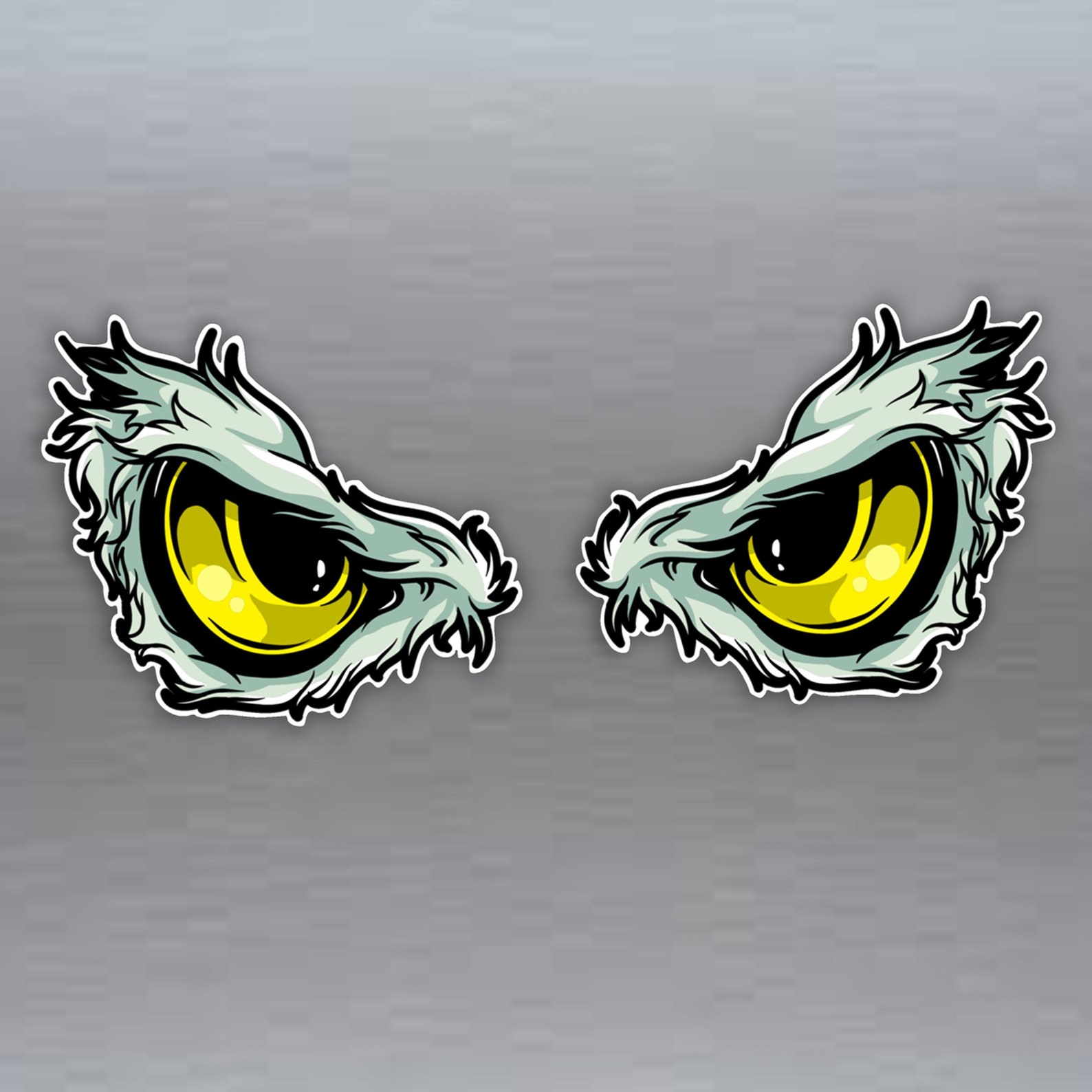 Eagle Eyes 2 Vinyl Stickers for Car Bumper or Laptop Each Eye - Etsy