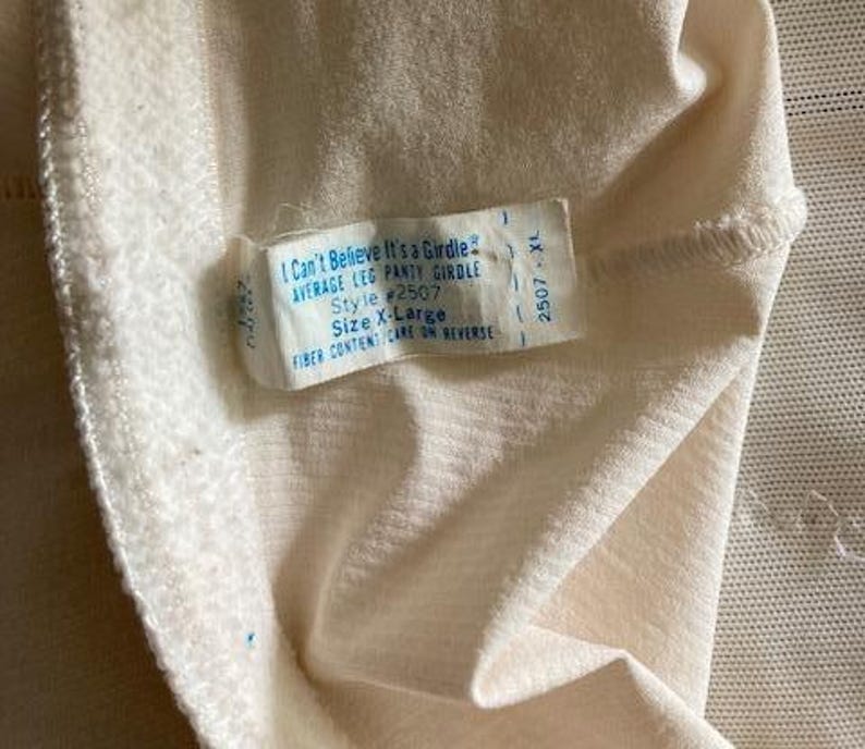 Vintage Playtex Long Leg Girdle Shaper"i Cant Believe Its a Girdle ...