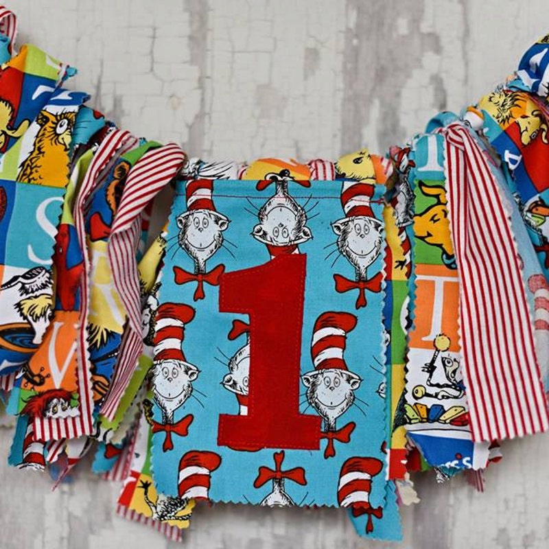 Dr Seuss Banner - Etsy