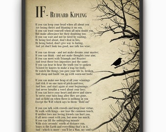 If by Rudyard Kipling 8x10 Instant Printable Download File | Etsy
