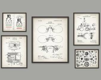 Optometry Wall Art - Eye Anatomy - Etsy