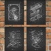 Computer Geek Wall Art Poster Set of 4 No.1 Computer Room Home Decor IT ...