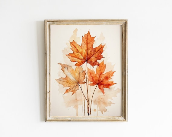 Vintage Fall Leaves
