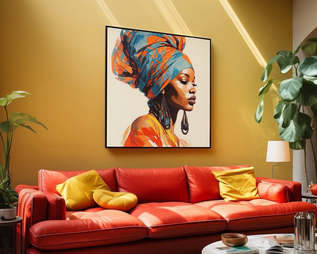 PRINTABLE African Woman Art Africa Wall Art Print African - Etsy
