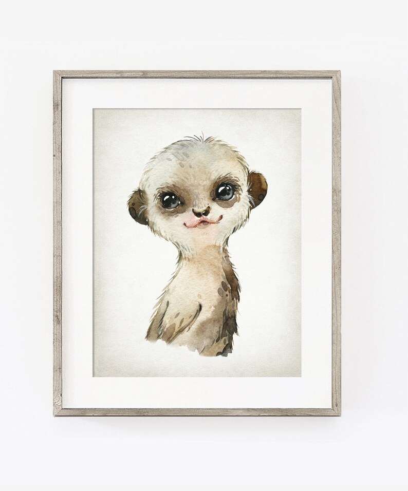 PRINTABLE Cute ZOO Animals Print Set of 12 Baby Animal - Etsy