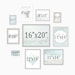 Ocean Theme Gallery Wall Art Set of 10 Prints, Seaside Home Bathroom ...