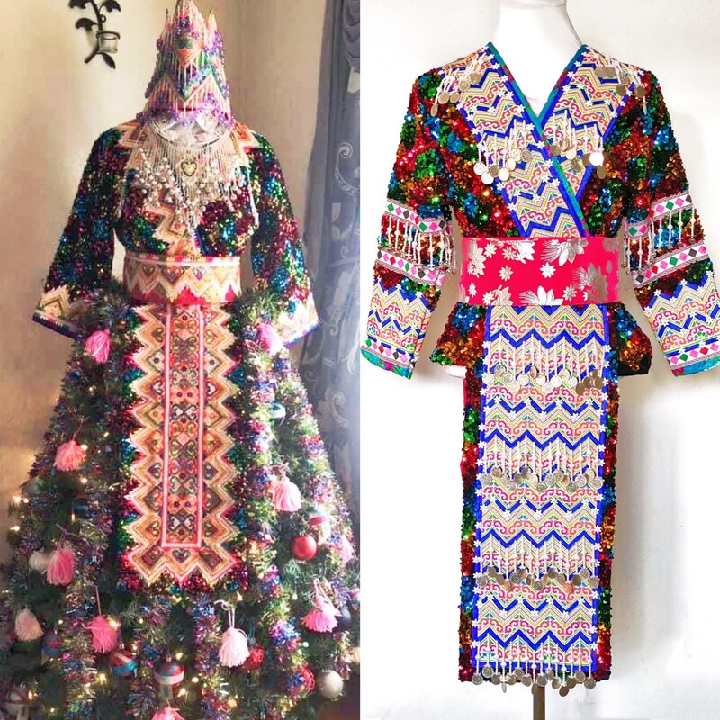 Hmong Dress - Etsy
