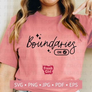 Boundaries Svg Bundle, Self Love Svg, Mental Health Svg, Self Care Svg ...