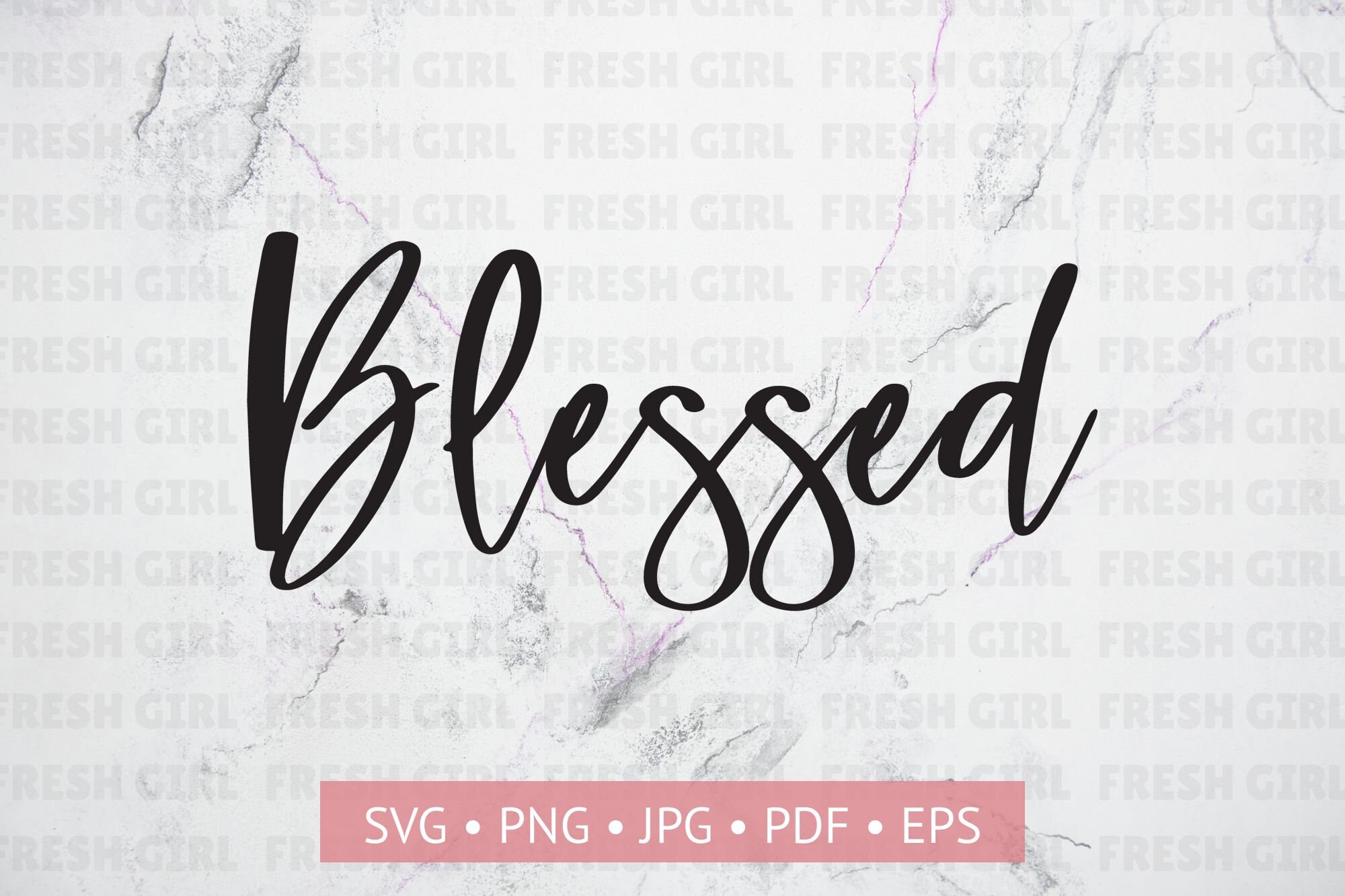 Blessed Svg, Blessed Word Svg, Blessed Cut File Svg, Blessed Word Cut ...