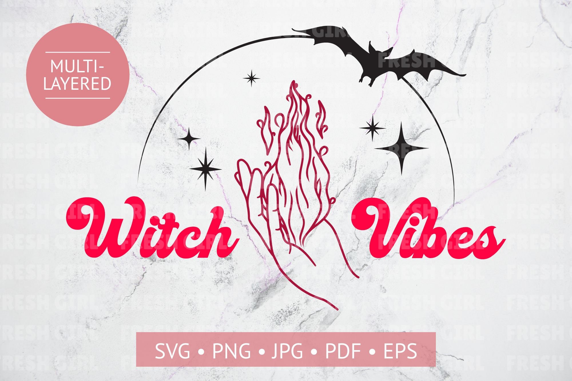 Witchy Svg Witch Svg Witch Vibes Svg Spooky Season Svg - Etsy