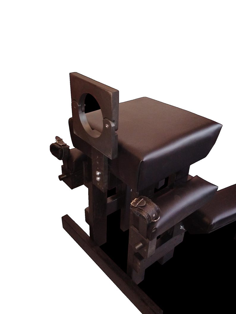 Self-bondage Stockade Spanking Bench/flogging Bench/ With Time Release ...