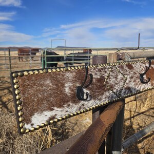 Custom Cowhide Wooden Hat Rack/jacket Holder Mudroom Decor - Etsy