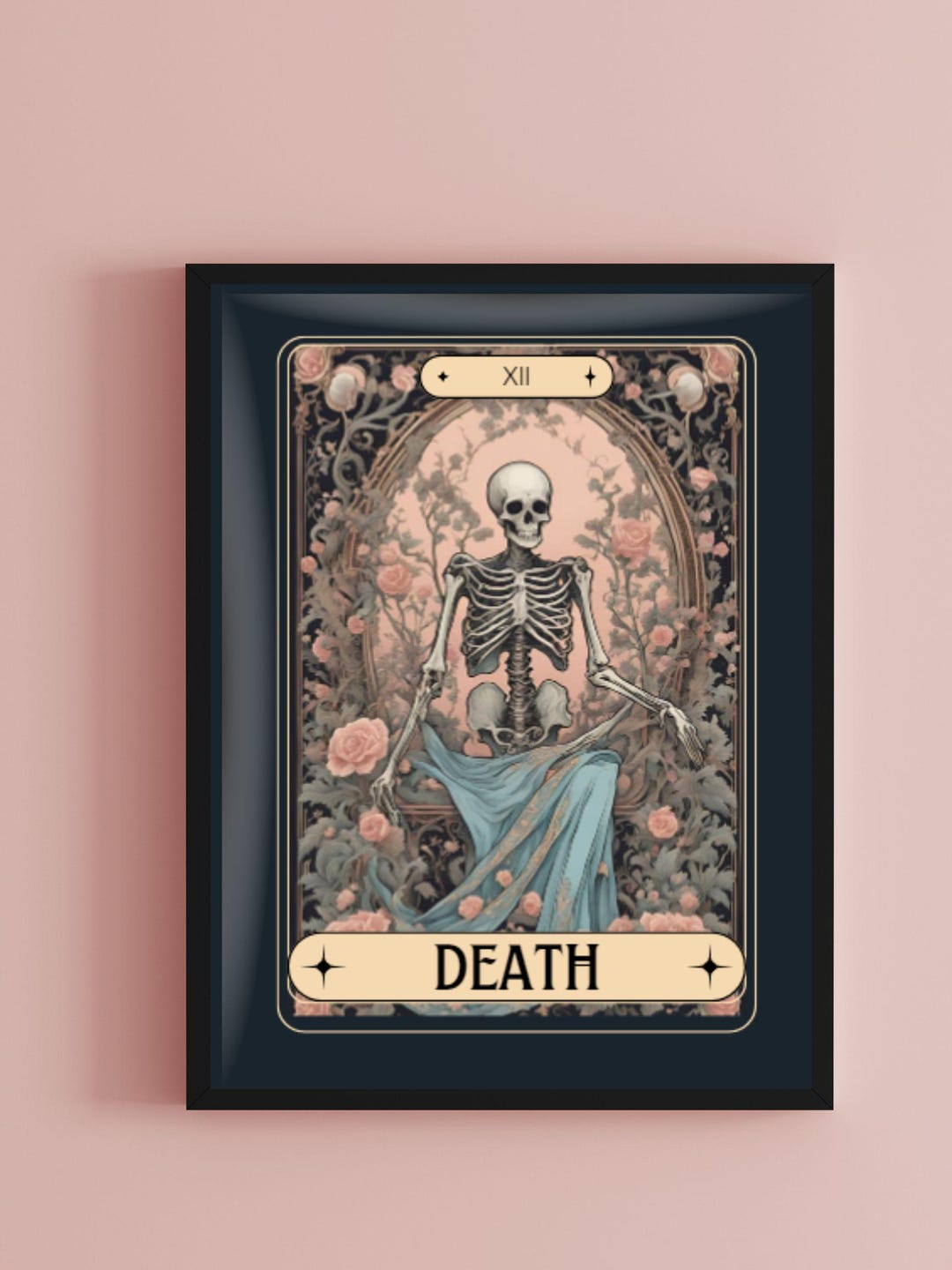 Pretty Death Tarot Card Digital Print 8.5x11 and 18x24 - Etsy