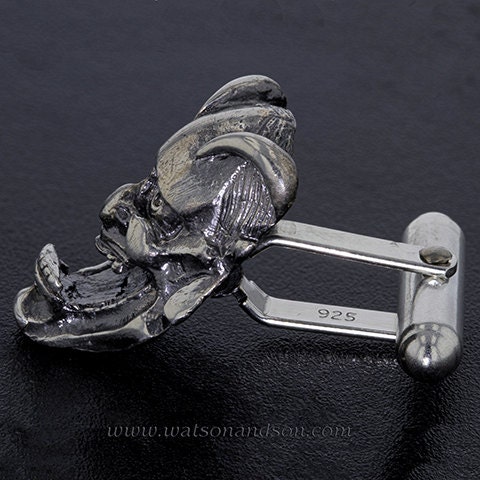 Sterling Silver the Devils in the Details Cufflinks - Etsy