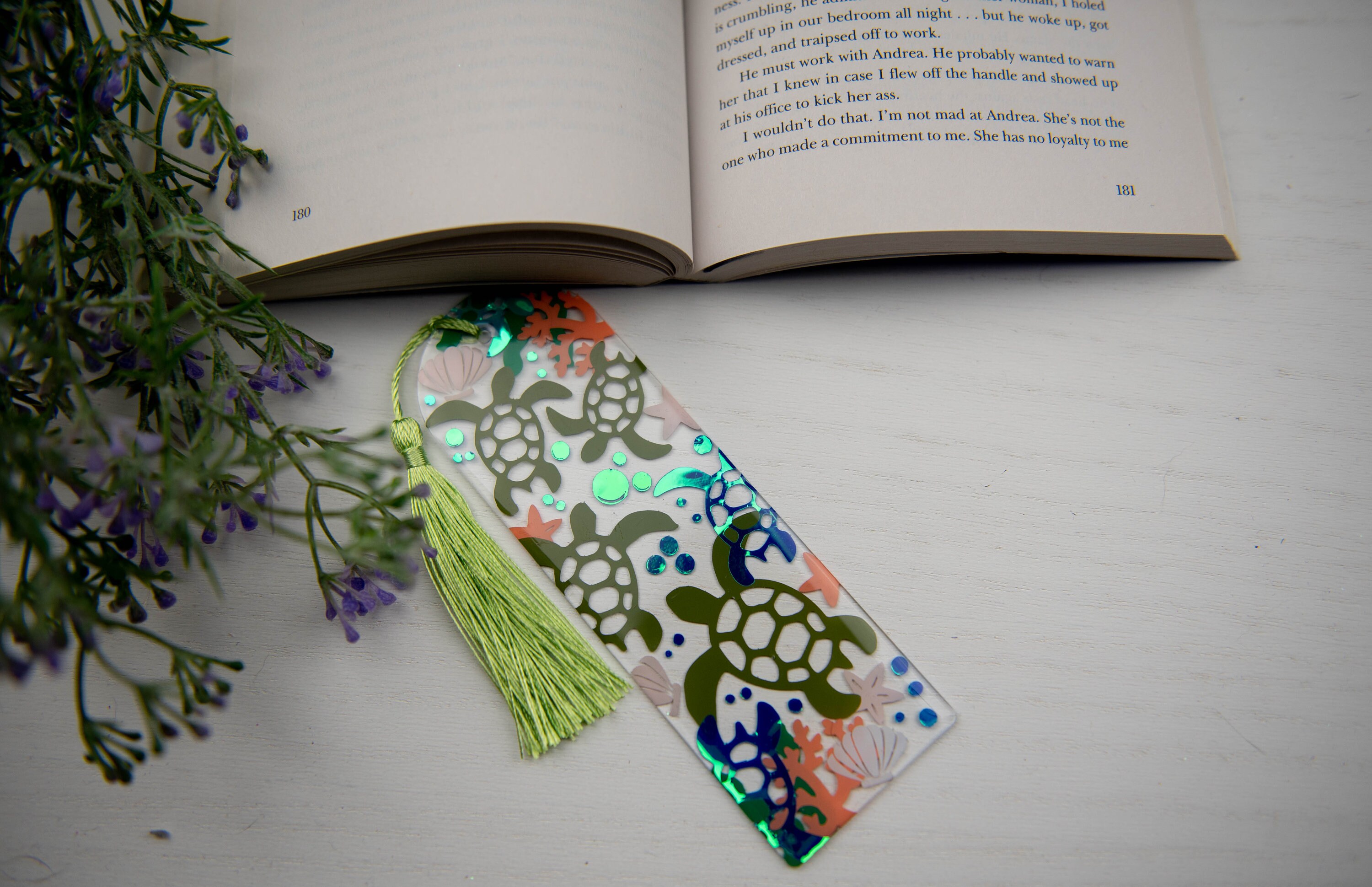Turtle Bookmark - Etsy