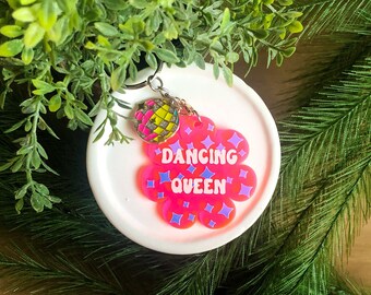 Queen of Cups Keychain - Etsy