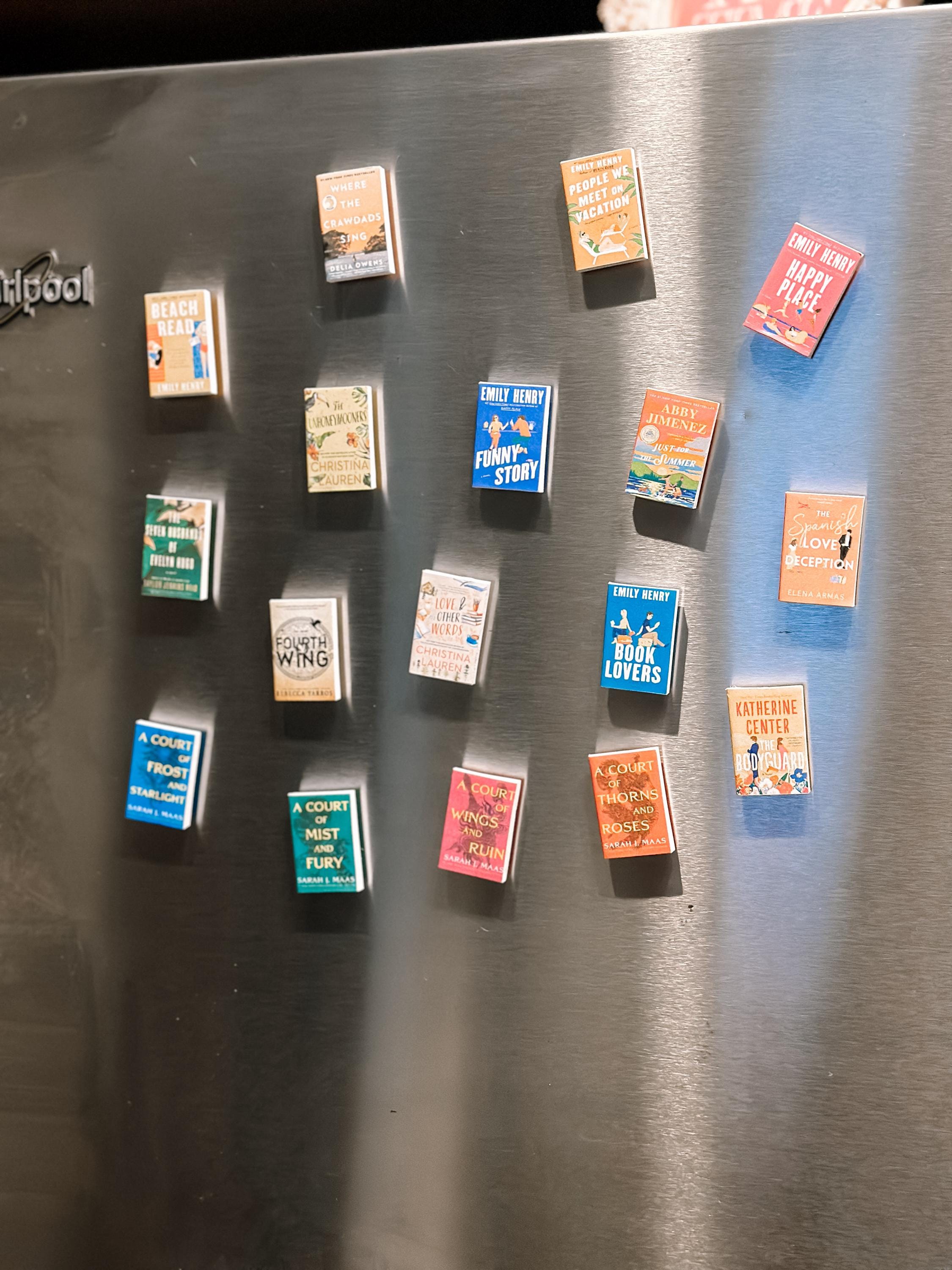 5mm Foam Mini Book Magnets | Mini Book Display | TBR | Book Lover Gift ...