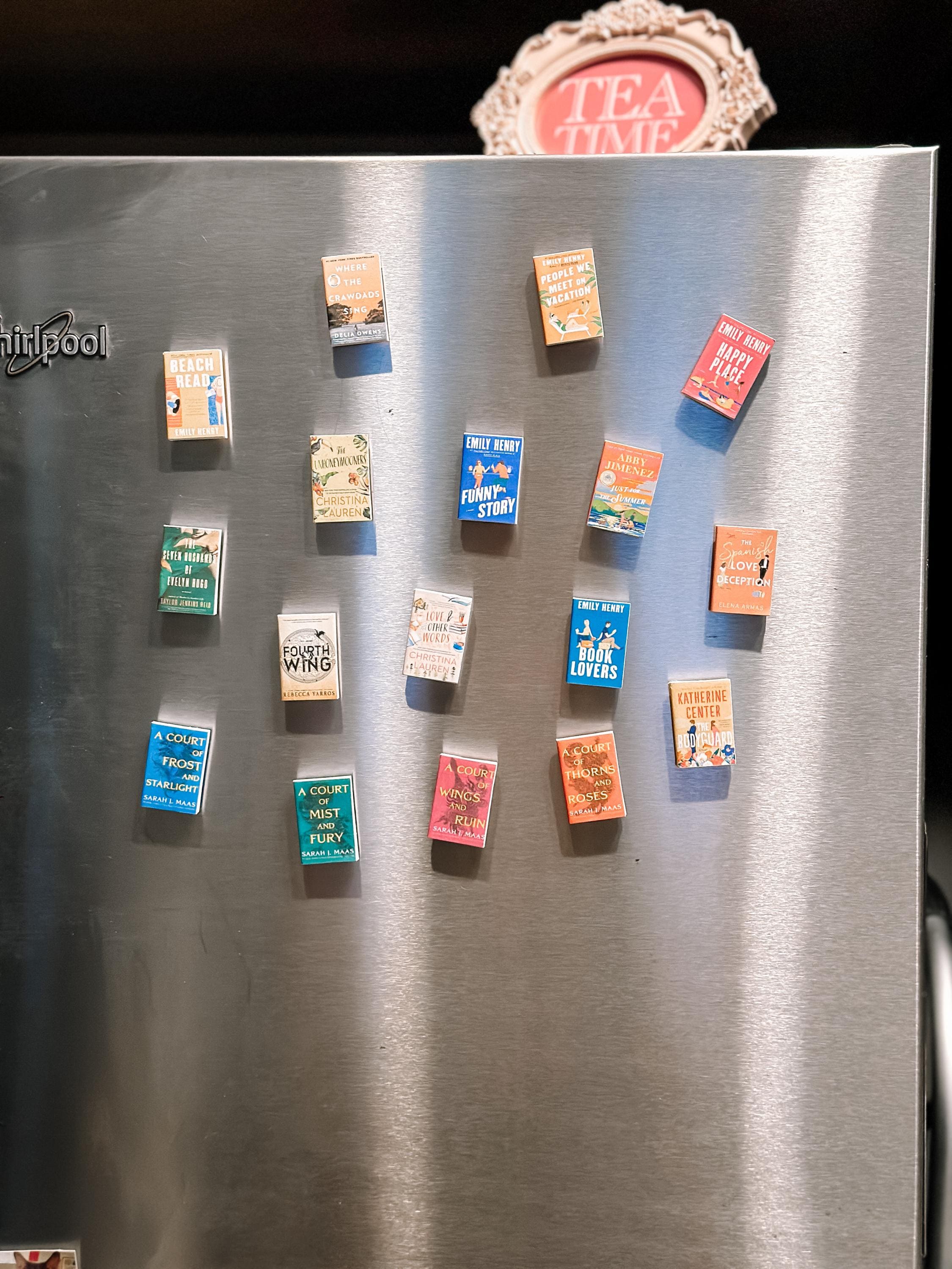 5mm Foam Mini Book Magnets | Mini Book Display | TBR | Book Lover Gift ...