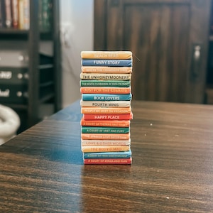 5mm Foam Mini Book Magnets | Mini Book Display | TBR | Book Lover Gift ...