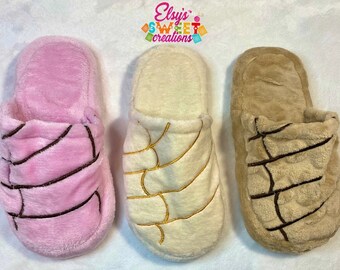 Pan Dulce Slippers Concha - Etsy