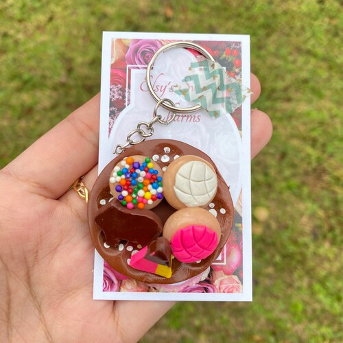 Pan Dulce Keychains Concha Cookies Croissants Empanadas - Etsy