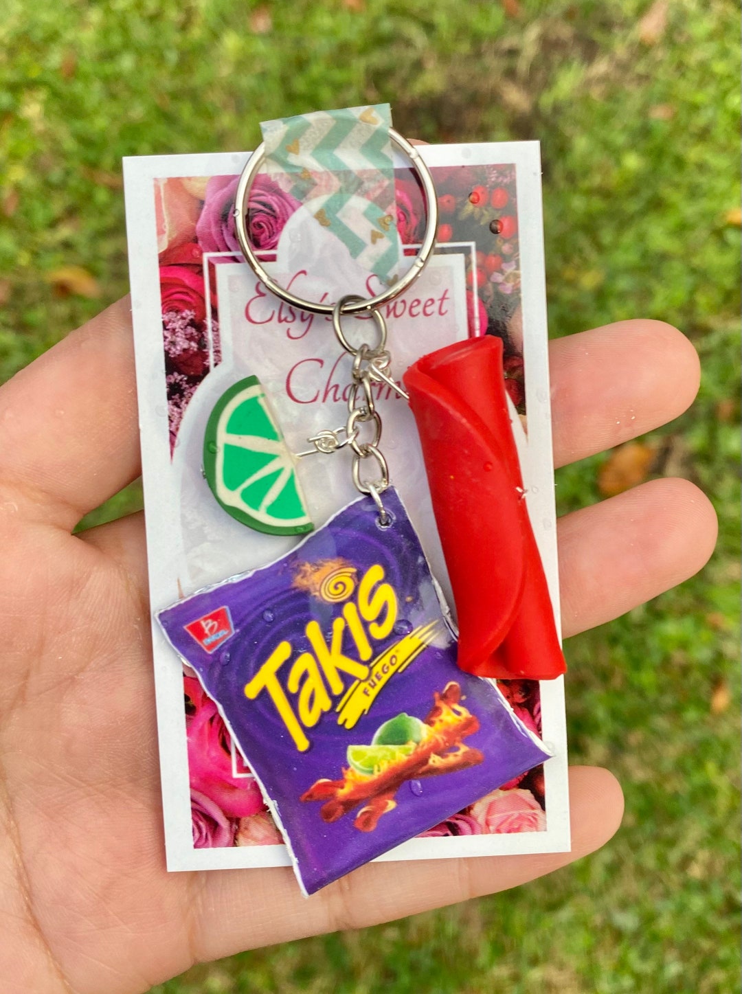 Takis Chips Keychain - Etsy