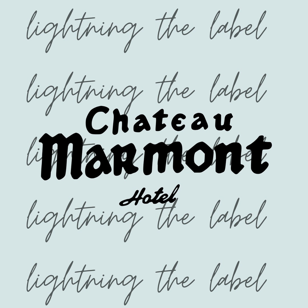Chateau Marmont SVG - Etsy