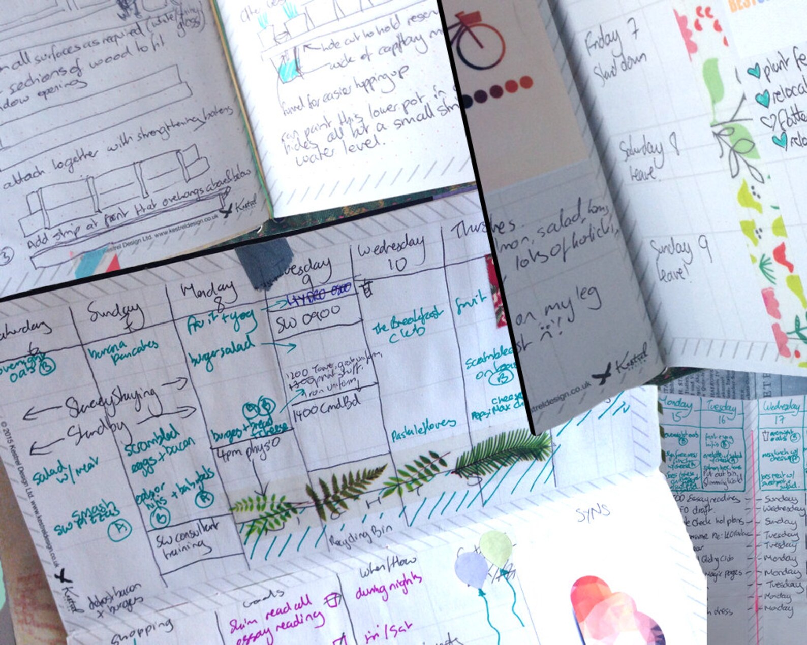 A4 Size Midori Printable Inserts Plannergrid: Unique Grid System for ...