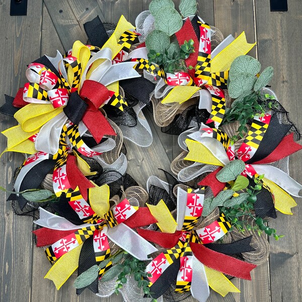 Maryland Wreath - Etsy