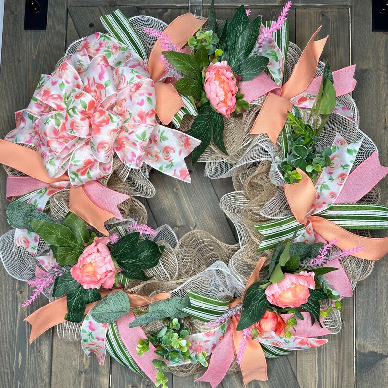 Spring Deco Mesh - Etsy