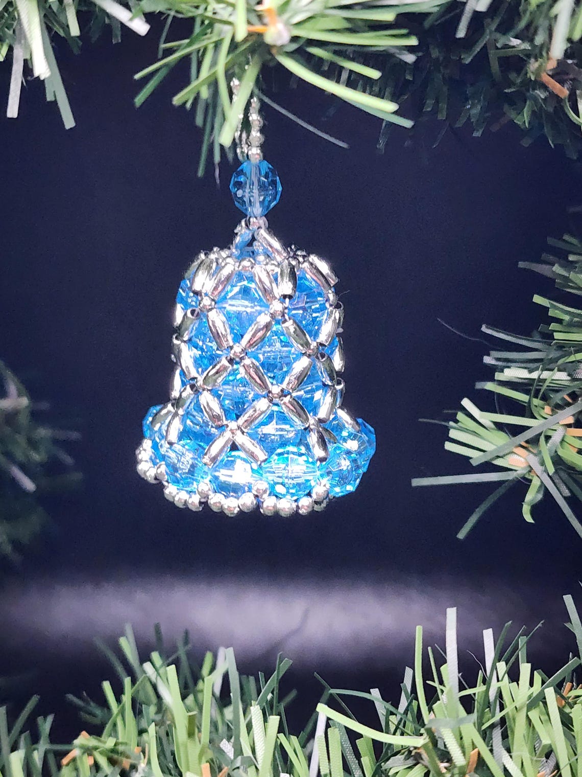 Beaded Bell Ornaments - Etsy