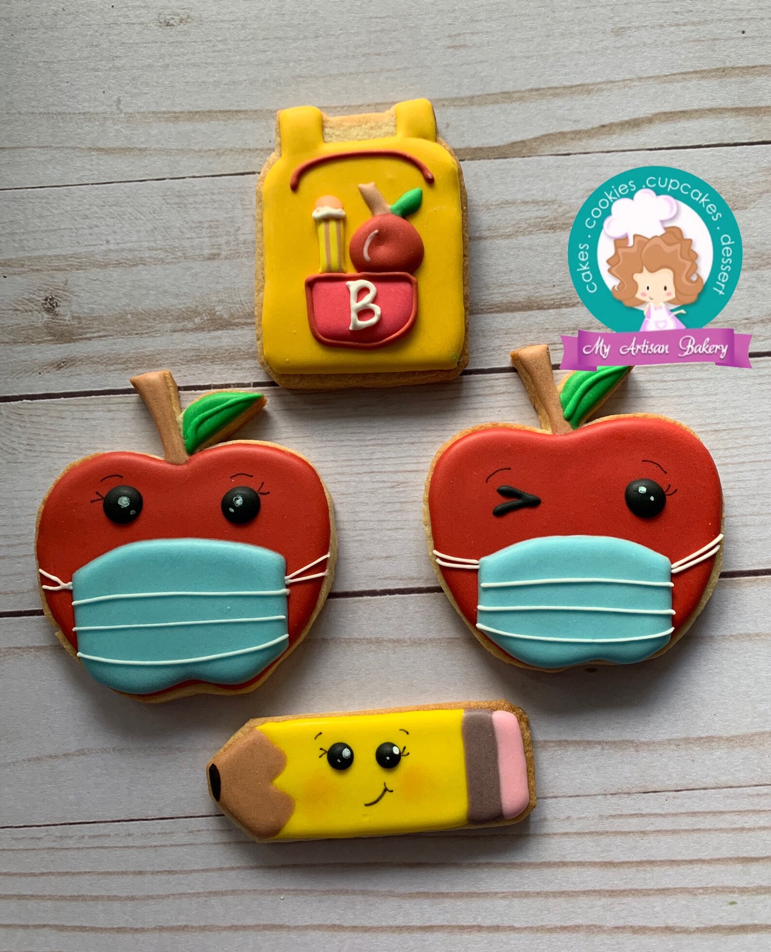 Back to School Cookies - Etsy