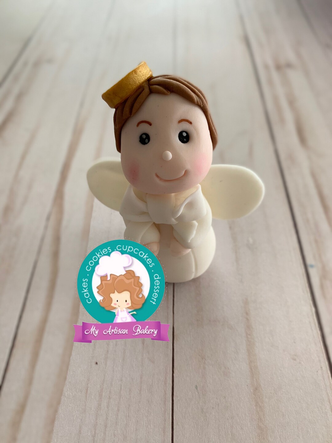 Angel Fondant Topper - Etsy