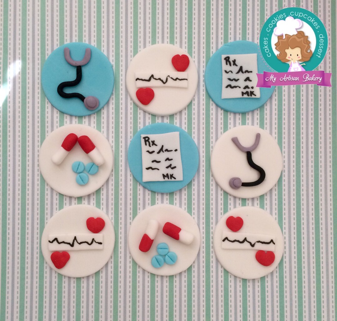 Nurse, Doctor Fondant Cake Topper - Etsy