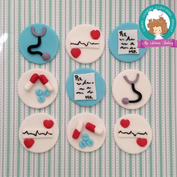 Medical Doctor Cake Topper - Etsy