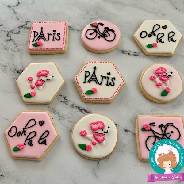 Paris Sugar Cookies - Etsy