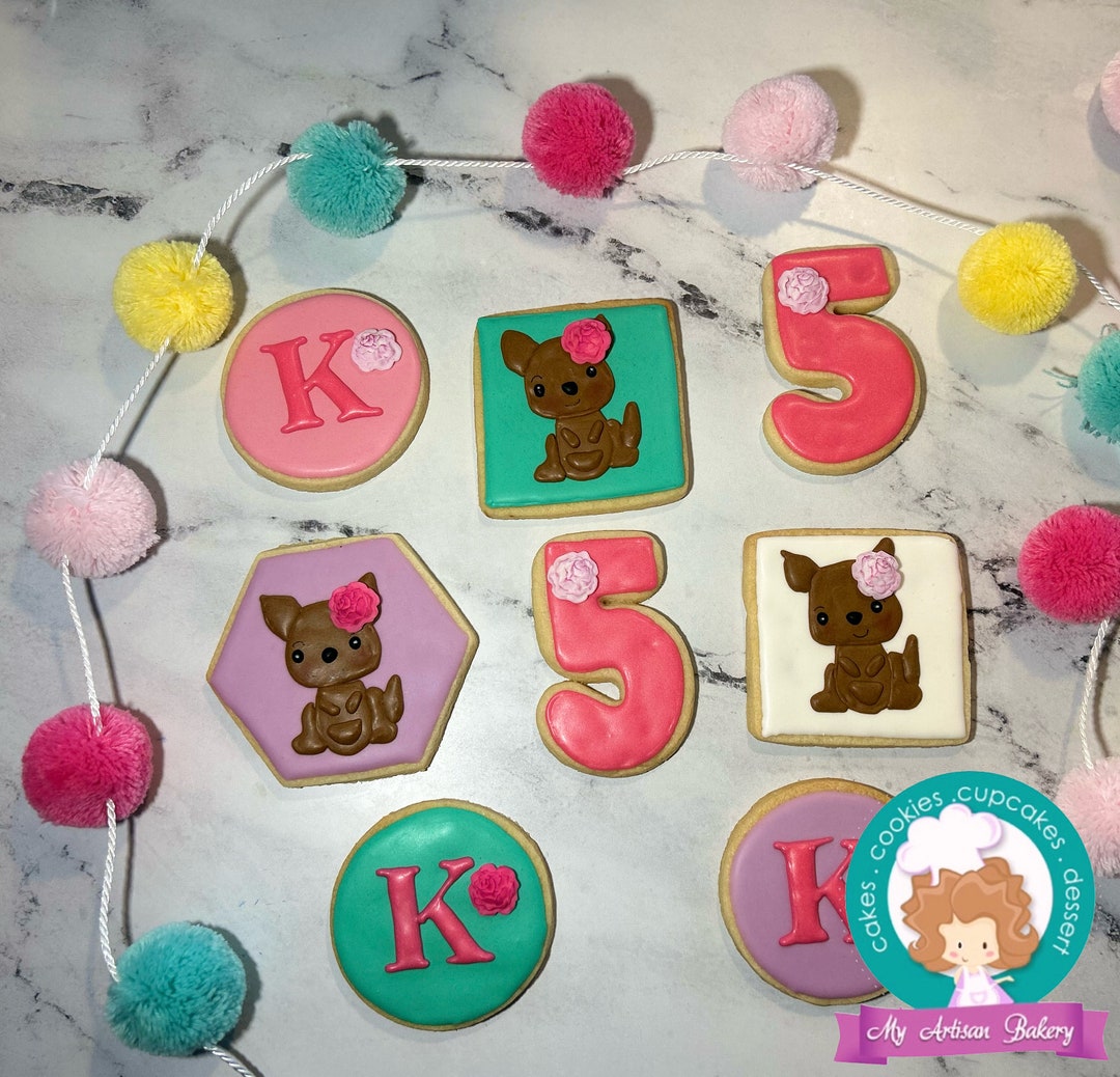 Kangaroo Sugar Cookies - Etsy