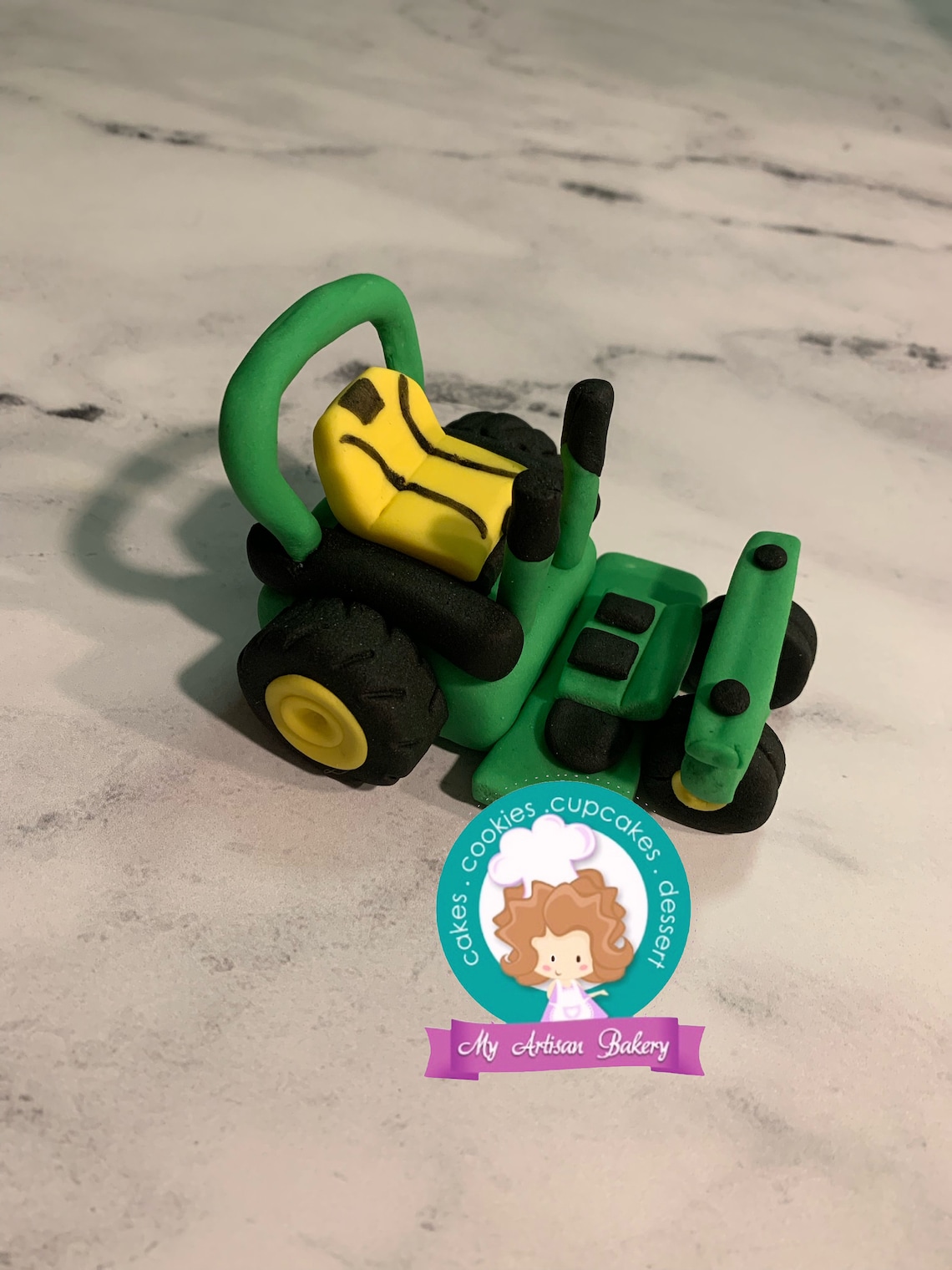 Lawn Mower Inspired Fondant Cake Topper - Etsy