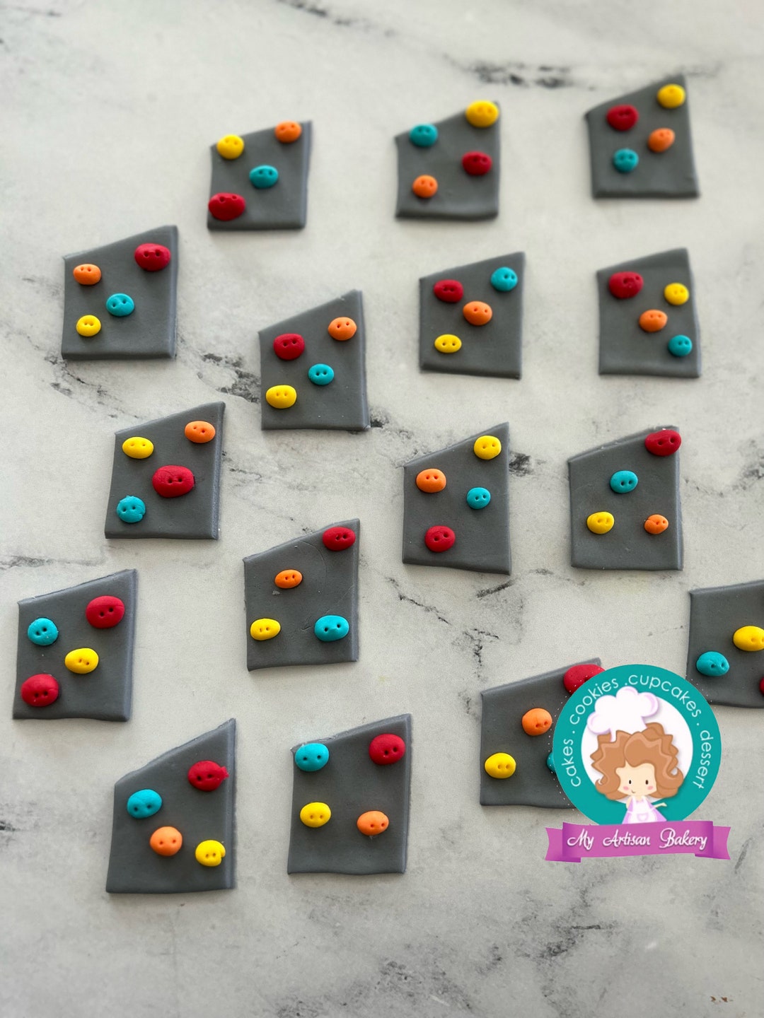 Rock Climbing Fondant Cupcake Topper - Etsy