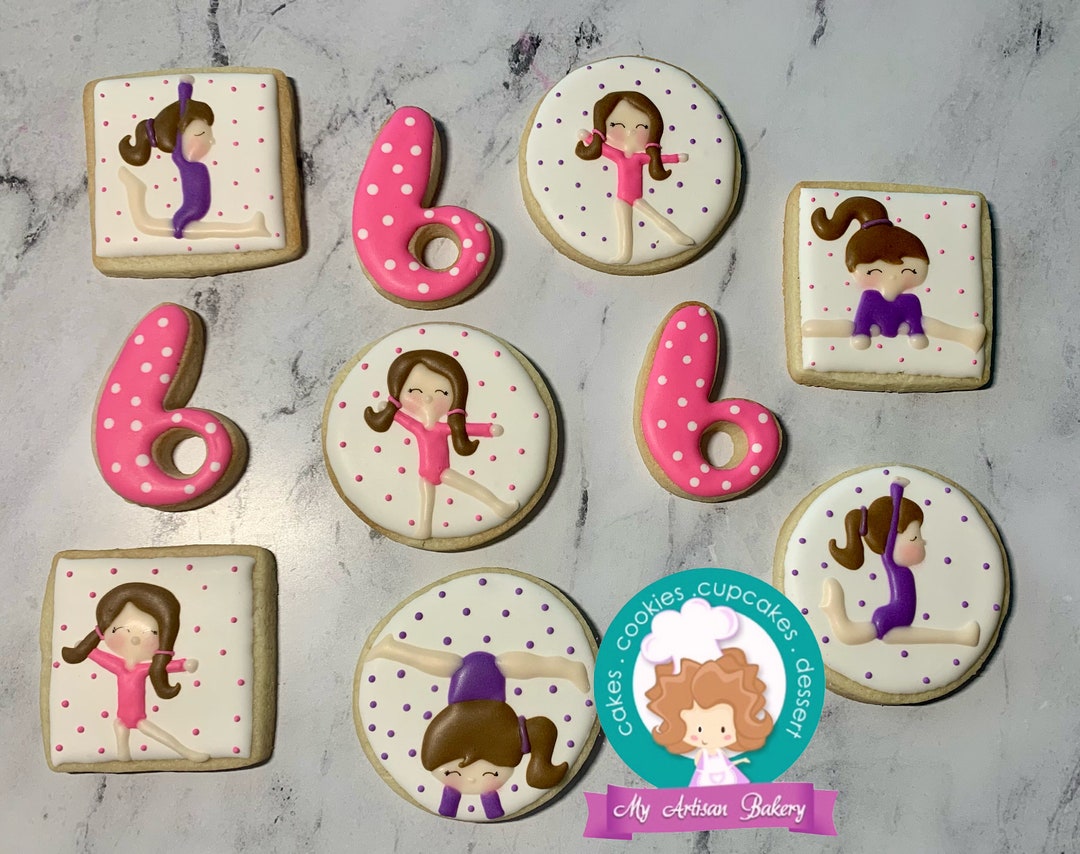 Gymnastics Sugar Cookies - Etsy
