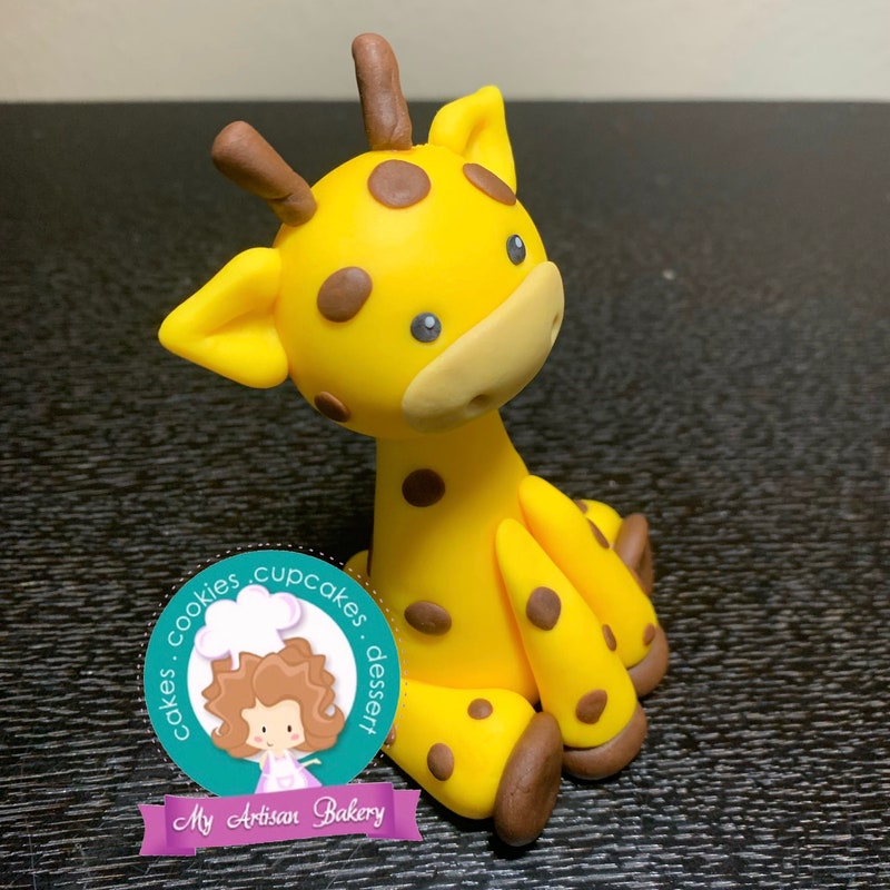 Giraffe Cake Topper - Etsy