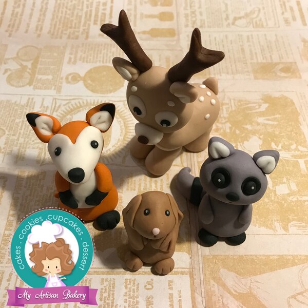 Fondant Animals - Etsy