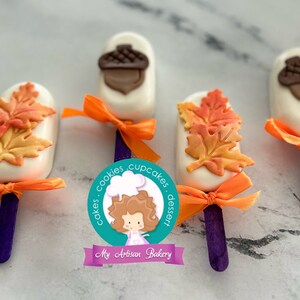 Fall Themed Cakesicles - Etsy